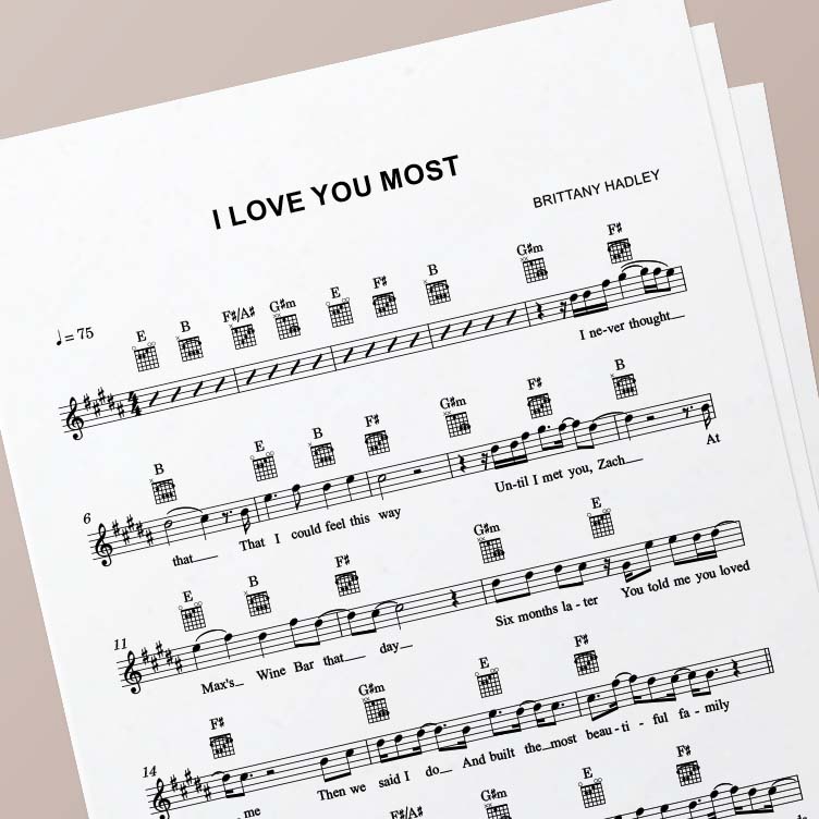 Sheet Music (PDF File)