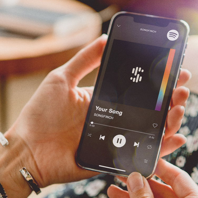 Your song on streaming
